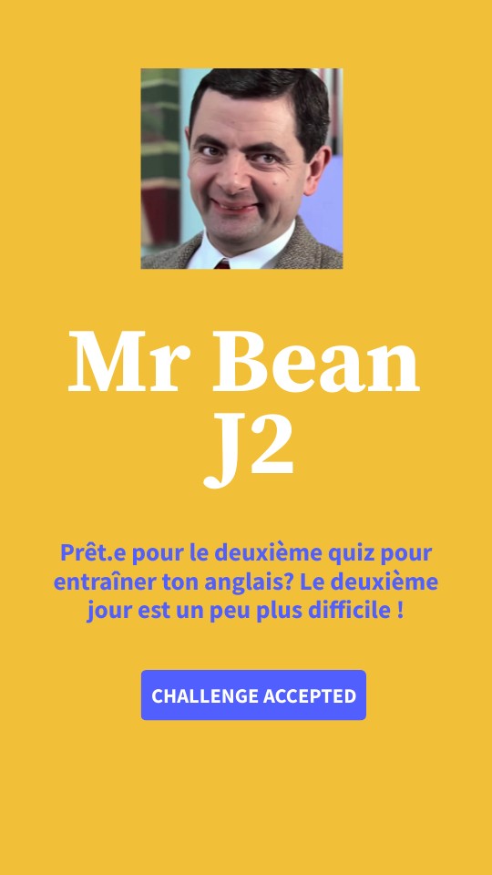 Q2 Mr Bean