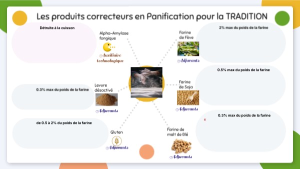 Les produits correcteurs en panification
