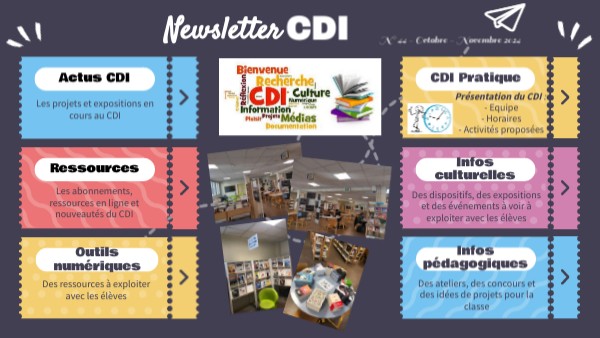 newsletter CDI Octobre-novembre 2024