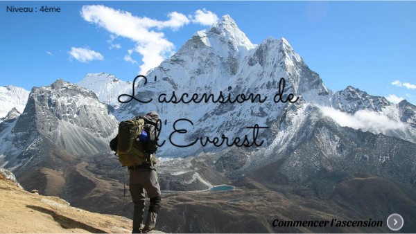 Ascension de l'Everest | Genially