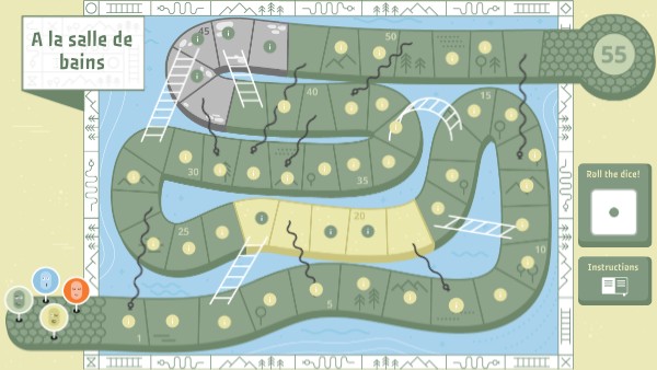 Révision du chapitre A la salle de bains