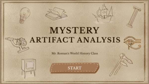 Mystery Artifact Analysis