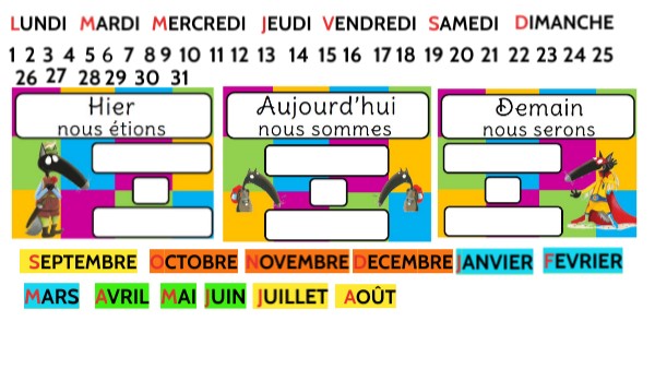 mettre la date