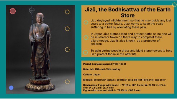 Jizo A Interactive Map | Genially