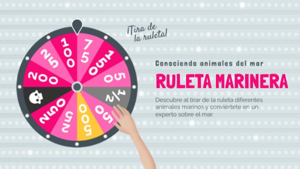 Ruleta animales del mar | Genially