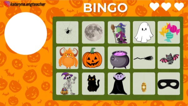 Halloween Bingo | Genially