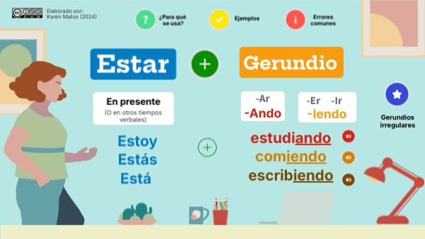 Estar+gerundio | Genially