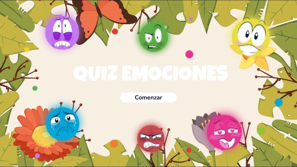 Quiz emociones | Genially