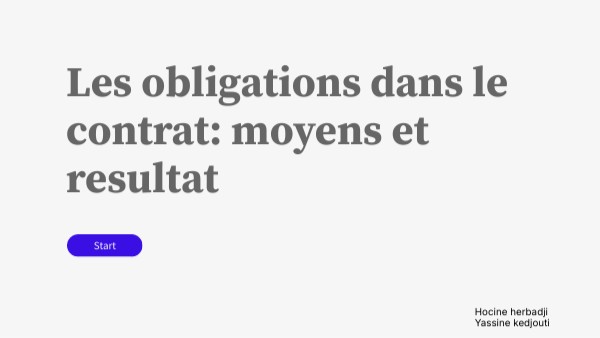 Cours interactif basique