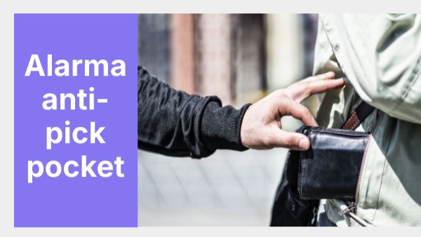 Alarma anti-pick pocket