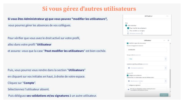 Si vous gérez d'autres utilisateurs | Genially