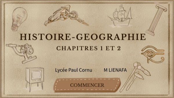 2de Chapitres 1 et 2 HISTOIRE | Genially