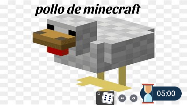 pollo de minecraft
