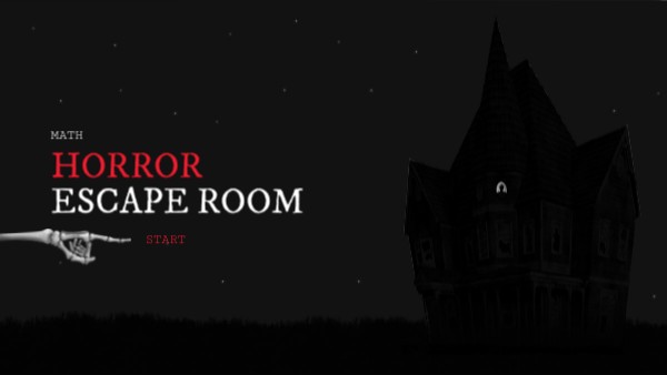 Horror Escape Room 2 Step Equations Genially