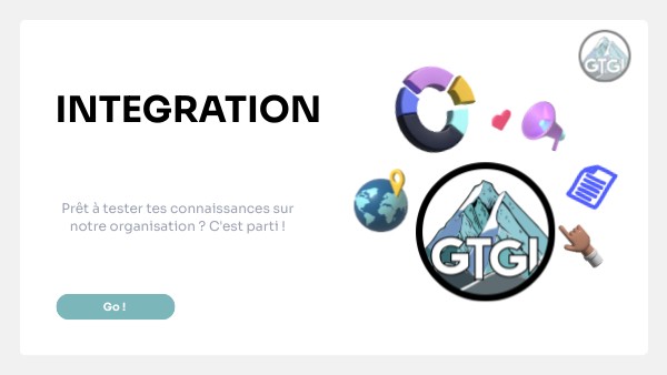 Quiz intégration GTGi - stagiaires
