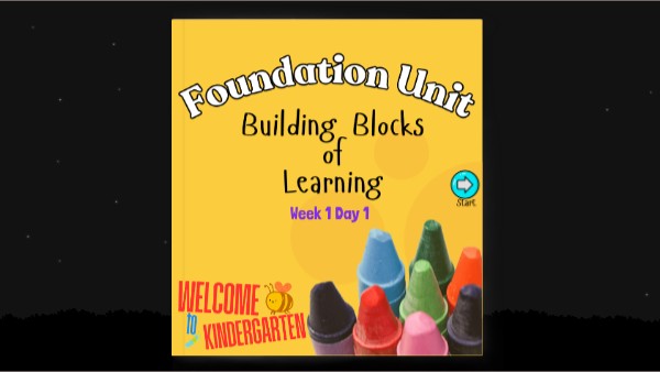 Original-Foundations Unit Week 1 Day 1
