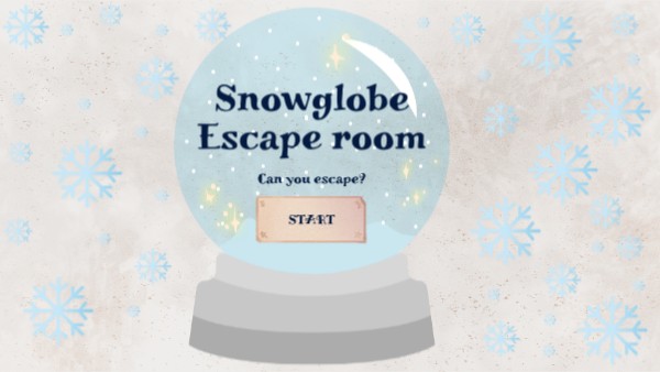Winter Escape Room | Genially