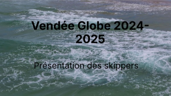 Vendée Globe 2024-2025 | Genially