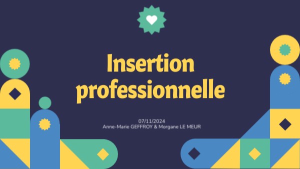 TP Insertion professionnelle | Genially