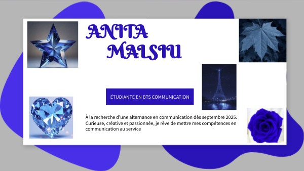 Portfolio design numérique Microsite