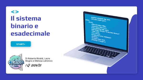 Quiz sistema binario, decimale ed esadecimale. | Genially