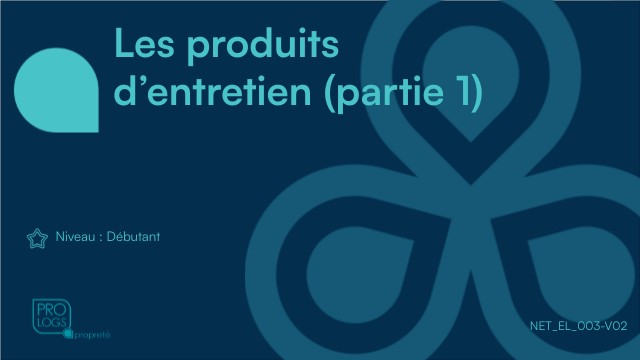 Les produits d'entretien partie 1 | Genially