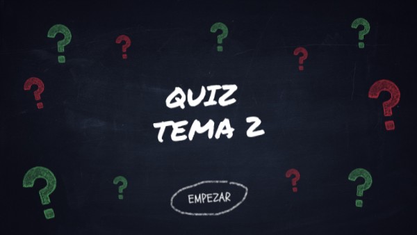 QUIZ TEMA 2 OPOSICIONES PRIMARIA