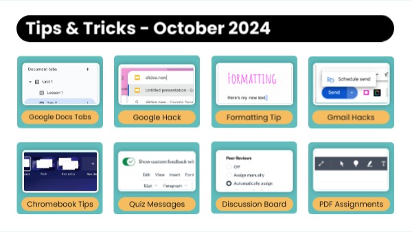 Tech Tips October 2024 | Genially
