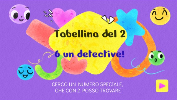 Tabellina del 2