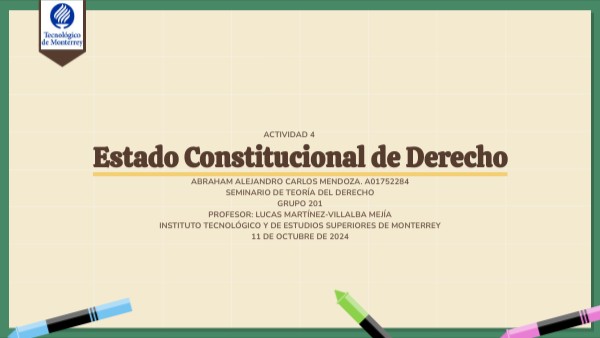 Estado Constitucional de Derecho