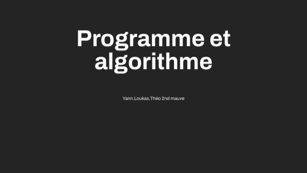 Copie - Présentation Programme