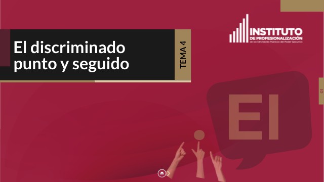 Copy - TEMA 4 EL DISCRIMINADO PUNTO Y SEGUIDO | Genially