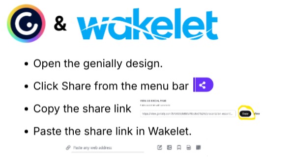 Genially and Wakelet Directions
