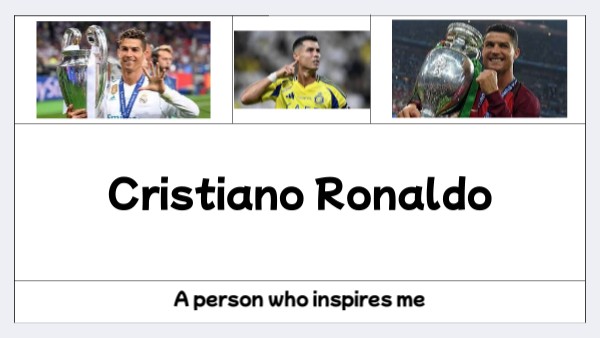 A person who inspires me