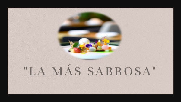 LA MAS SABROSA