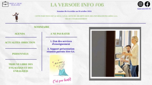 LA VERSOIE INFO #06