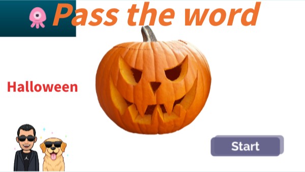 Pass the word - Halloween