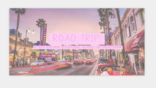ROAD TRIP | Genially
