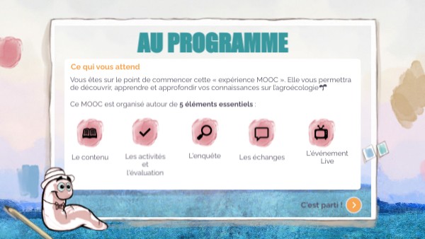 Au programme du MOOC Agroécologie 2025 | Genially