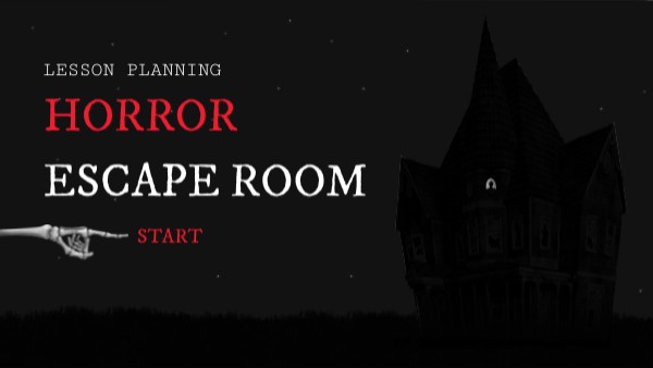 Horror Escape Room - Task + Homework | Genially