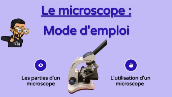 Méthodo-Le microscope