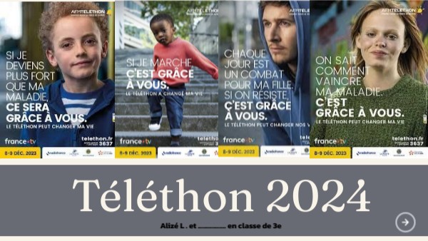 Téléthon 2024 | Genially