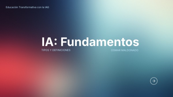 IA: Fundamentos