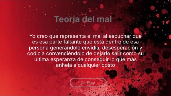 Teorías del mal