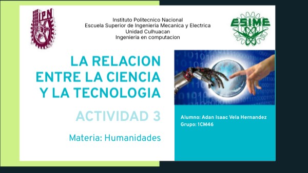 La Ciencia y la Tecnología