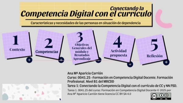 Tarea 1-0041.25: Conectando la Competencia Digital en el curriculo ...