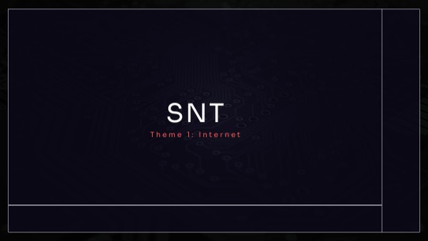 Présentation technologie numérique