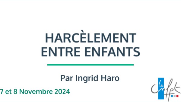 Harcèlement entre enfants