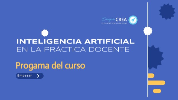 PROGRAMA IA en la práctica docente. | Genially