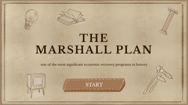 The Marshall Plan | Genially